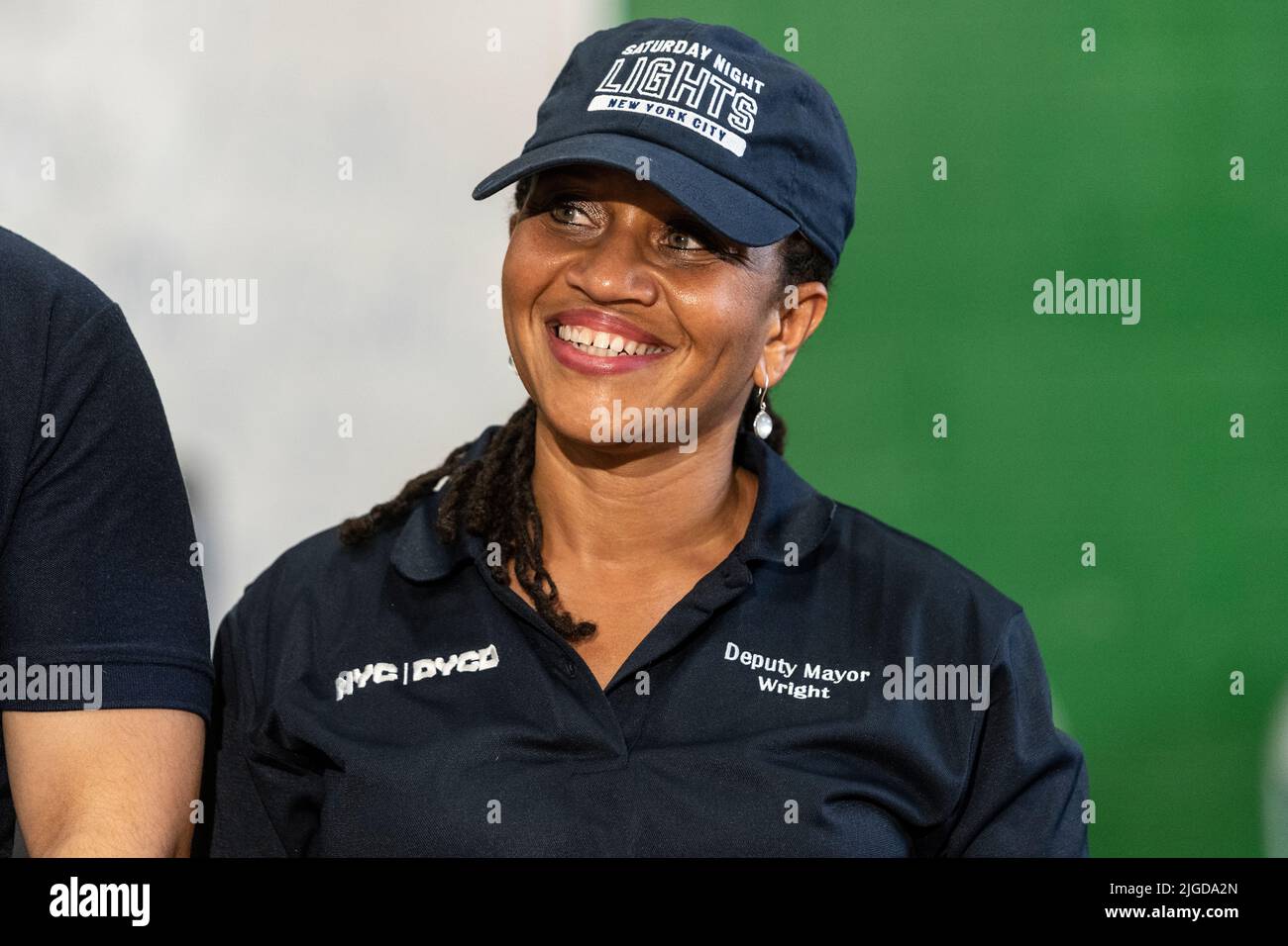 New York, NY - July 9, 2022: Sheena Wright attends Mayor Eric Adams ...