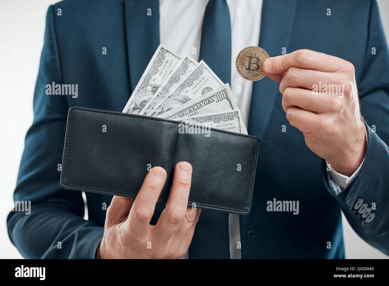 Money comes in different forms. Closeup shot of an unrecognisable ...