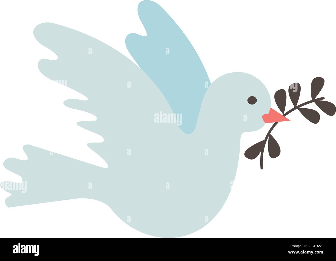 peace dove flying Stock Vector Image & Art - Alamy