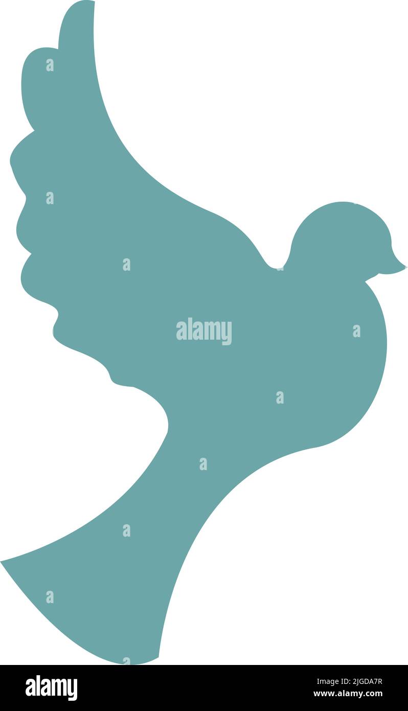 dove green silhouette Stock Vector Image & Art - Alamy