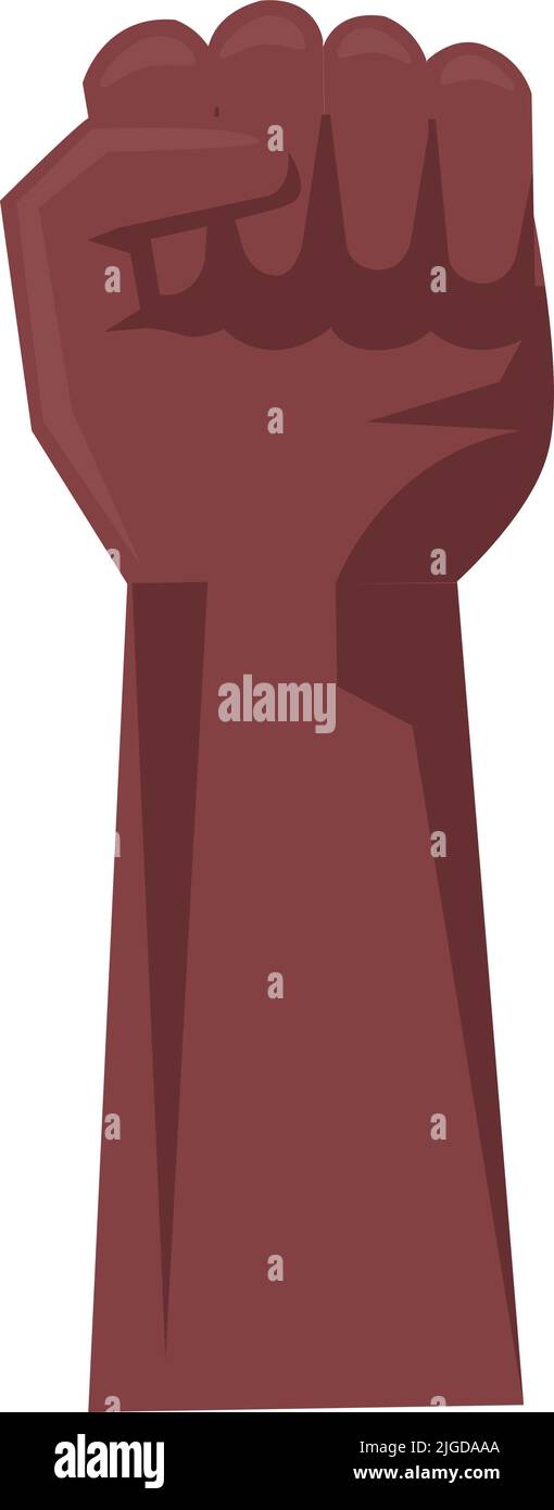 afro hand human fist Stock Vector Image & Art - Alamy
