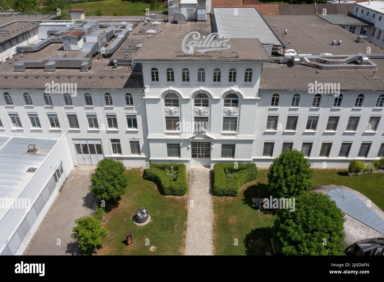 Maison Cailler, Chocolate factory, Broc, Switzerland Stock Photo - Alamy