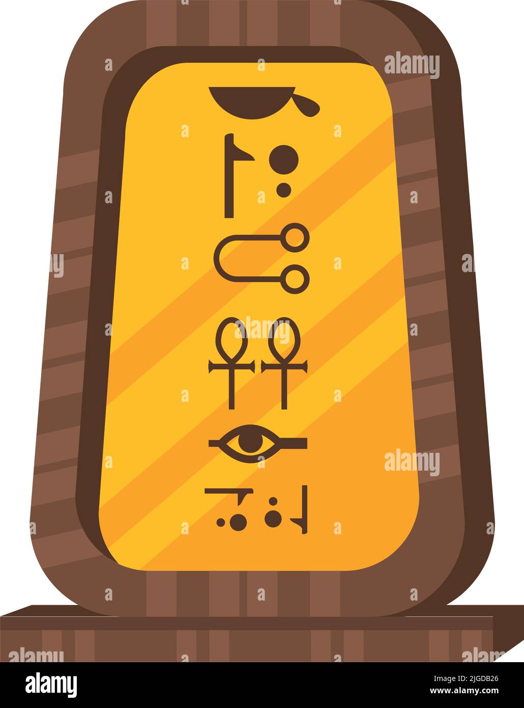 Egyptian stone board Cut Out Stock Images & Pictures - Alamy