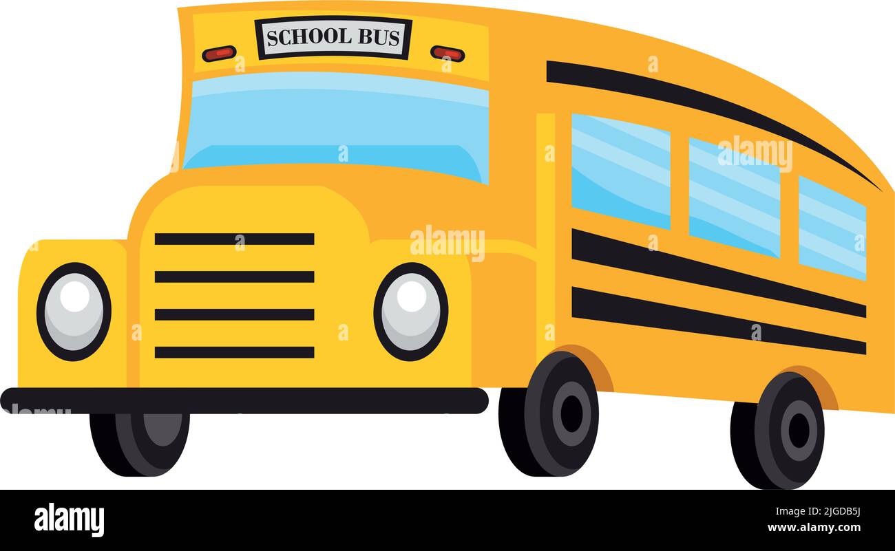 yellow school bus Stock Vector Image & Art - Alamy