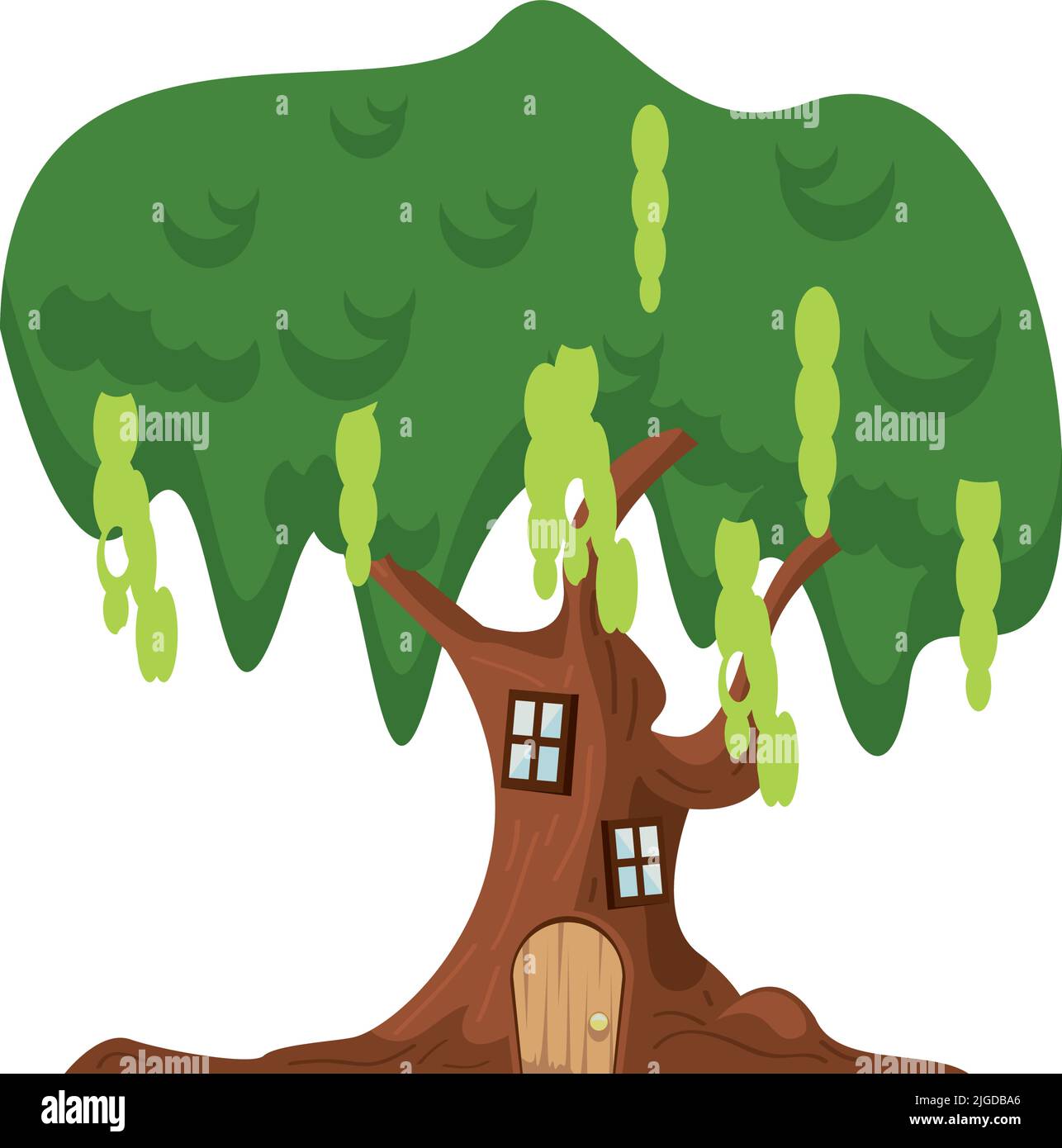 magical tree enchanted Stock Vector Image & Art - Alamy
