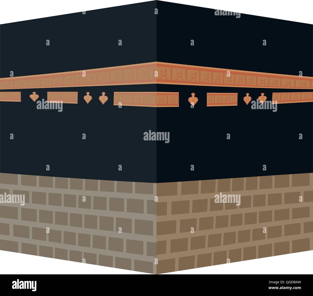 mecca sacred cube Stock Vector Image & Art - Alamy