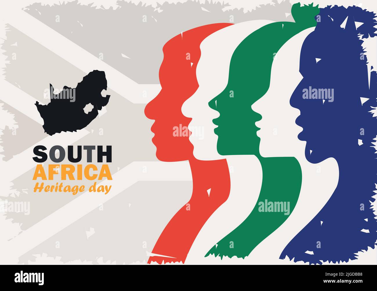 heritage day lettering poster Stock Vector Image & Art - Alamy