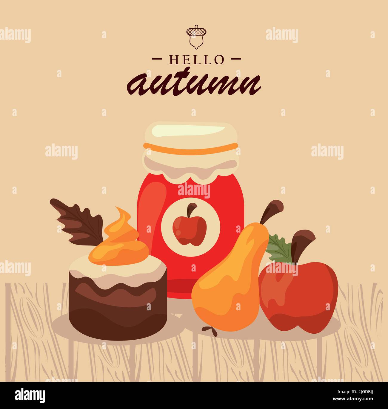 Lettering illustration text jam Stock Vector Images - Alamy