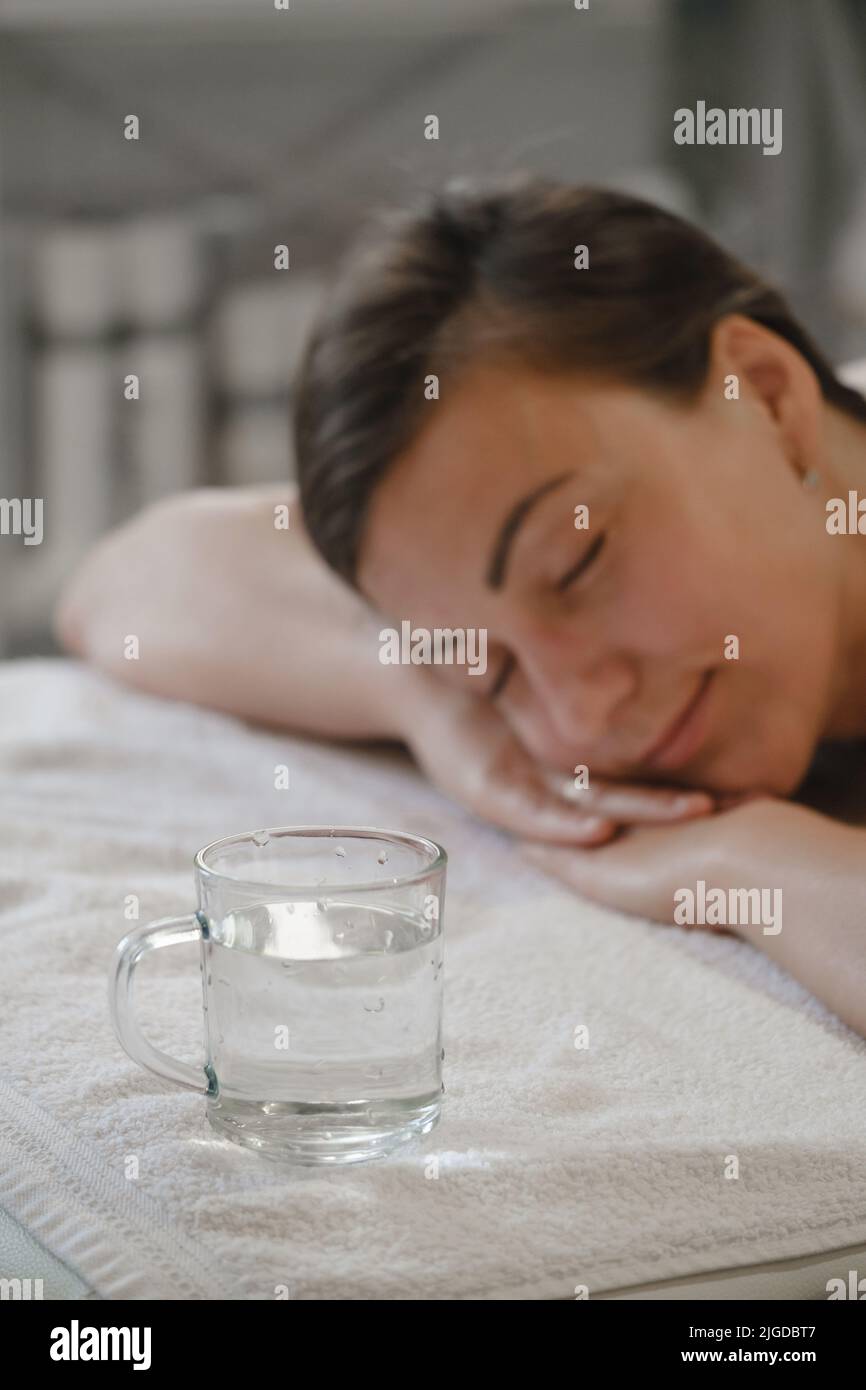 Steam therapy in spa hi-res stock photography and images - Alamy