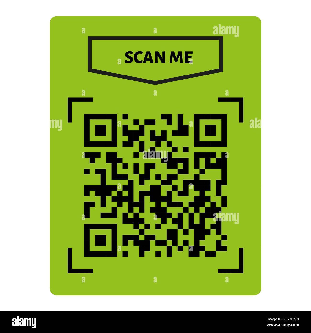 Scan me QR code design. QR code for payment, text transfer with scan me ...