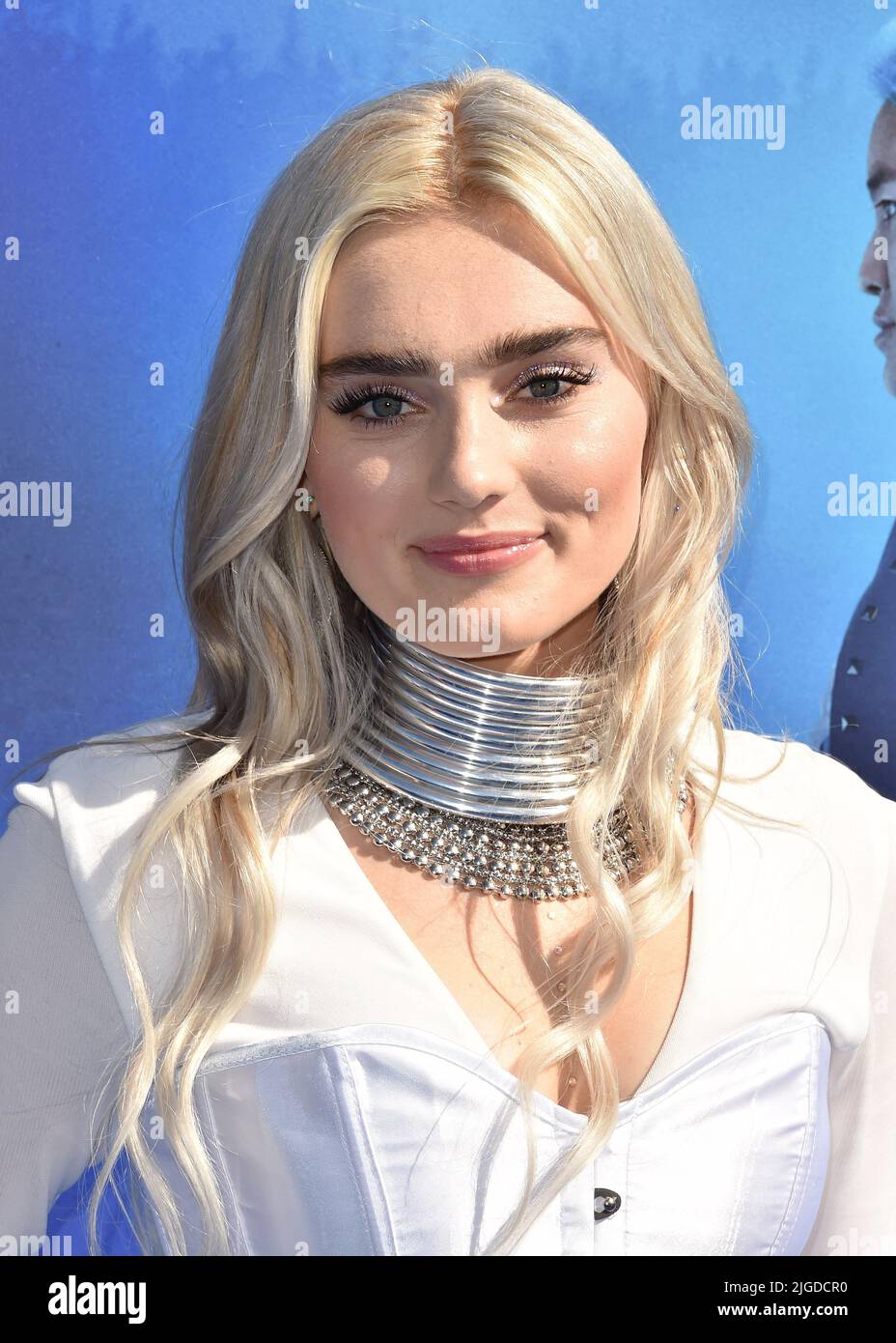 Santa Monica, USA. 09th July, 2022. Meg Donnelly walking on the red ...