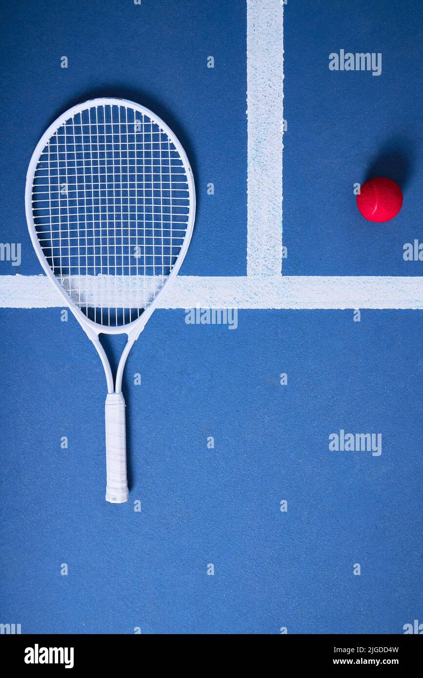 Just go out there and do what you have to do. a tennis ball and racket ...