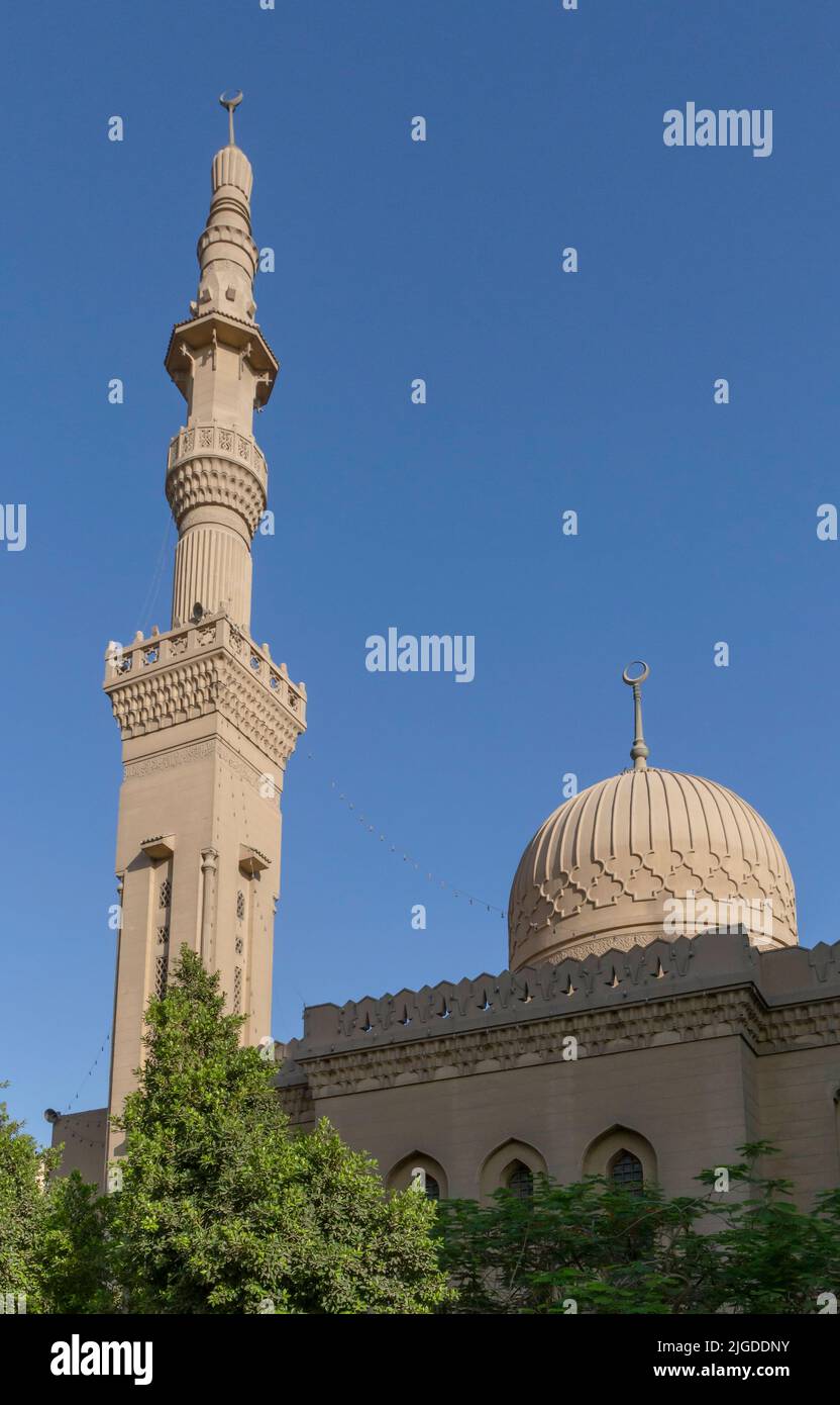 view on mosque Masjed Al Subah in Cairo Stock Photo - Alamy