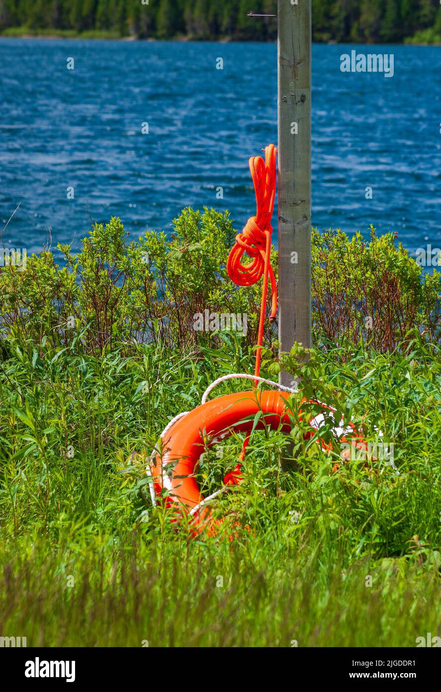 Wolfe Lake, Fundy National Park, New Brunswick, Canada Stock Photo - Alamy
