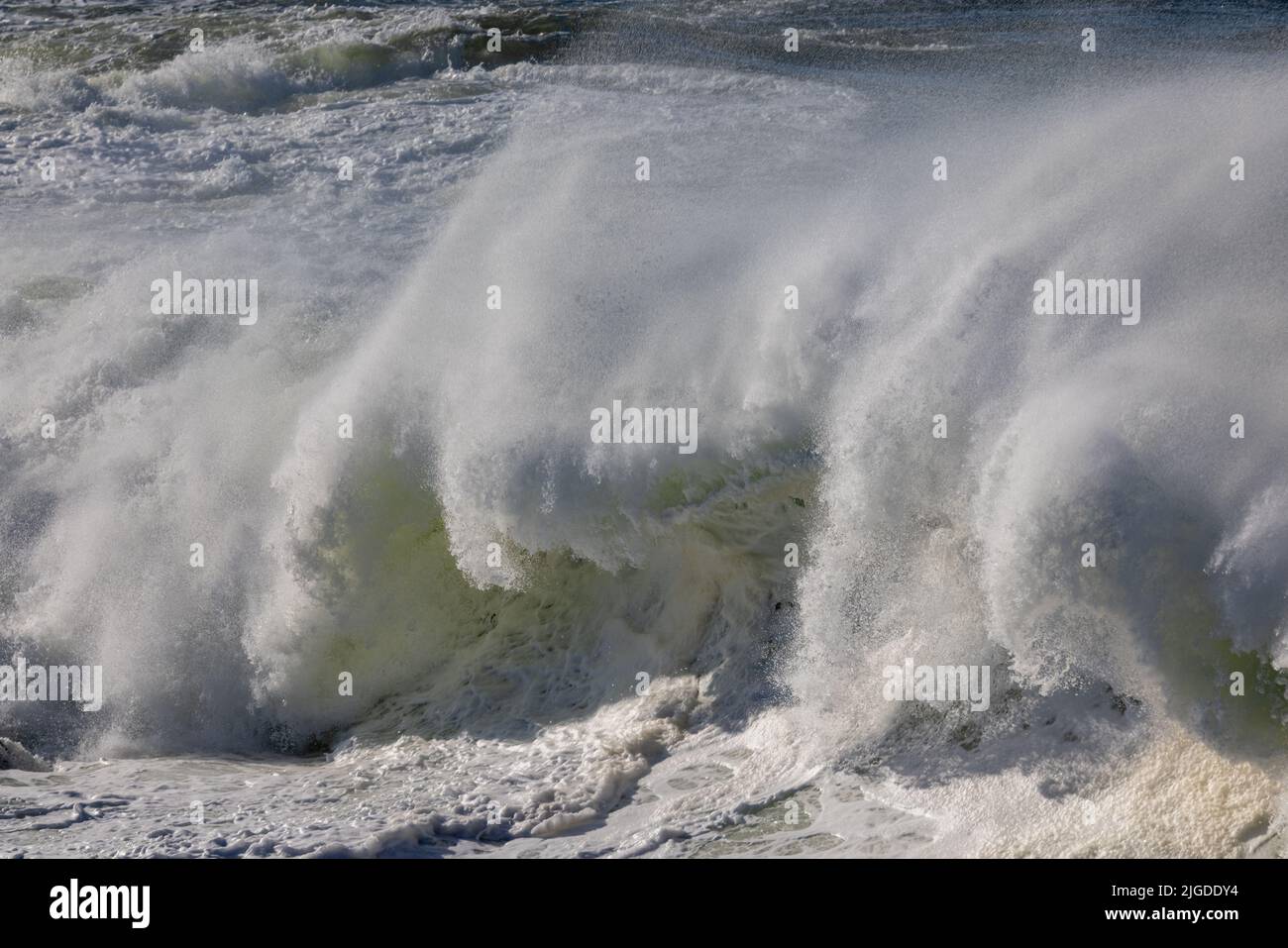 Huge Breaking wave of Australian east coast Stock Photo - Alamy