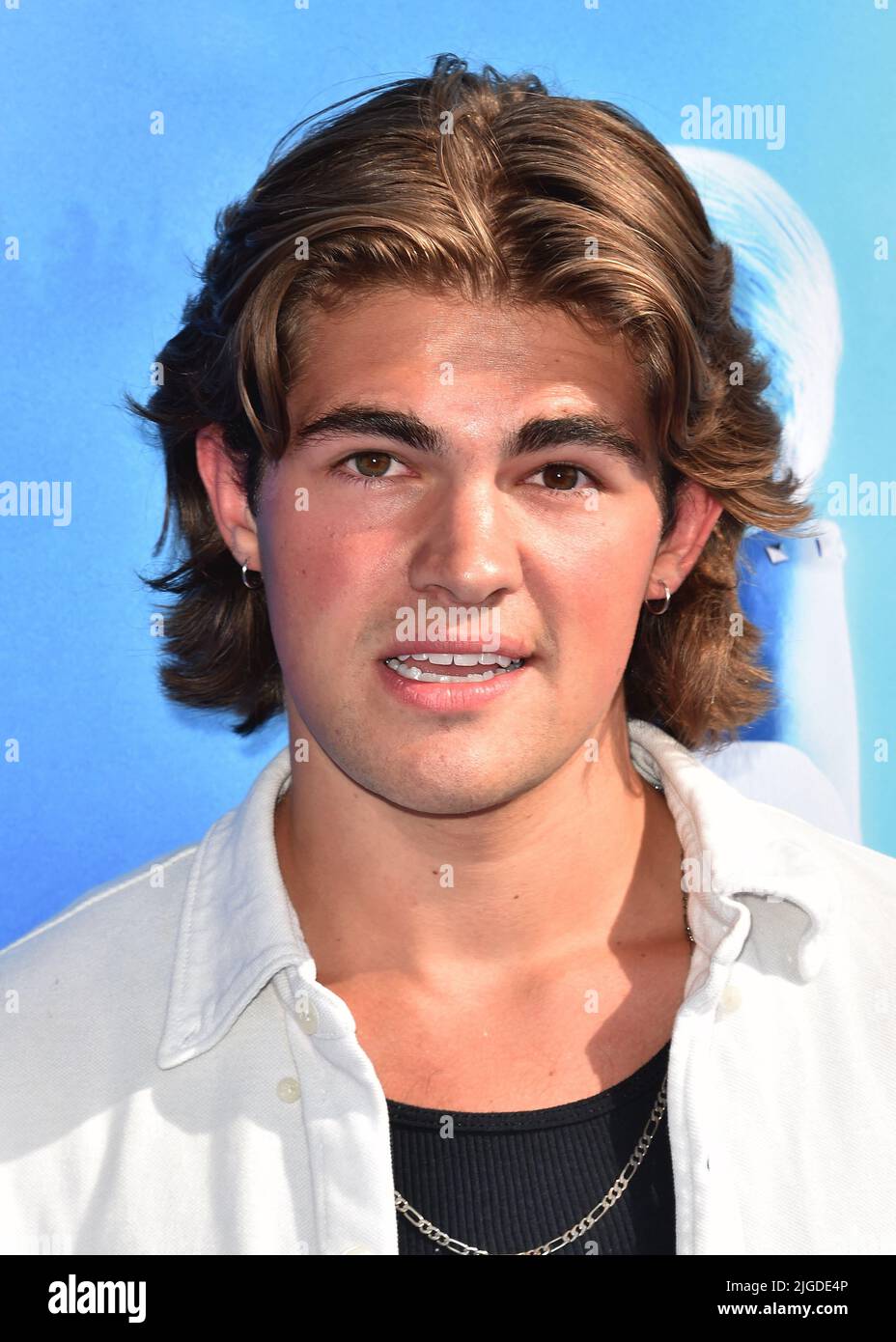 Skyler Guthrie walking on the red carpet at the Disney+ "Zombies 3" Los ...