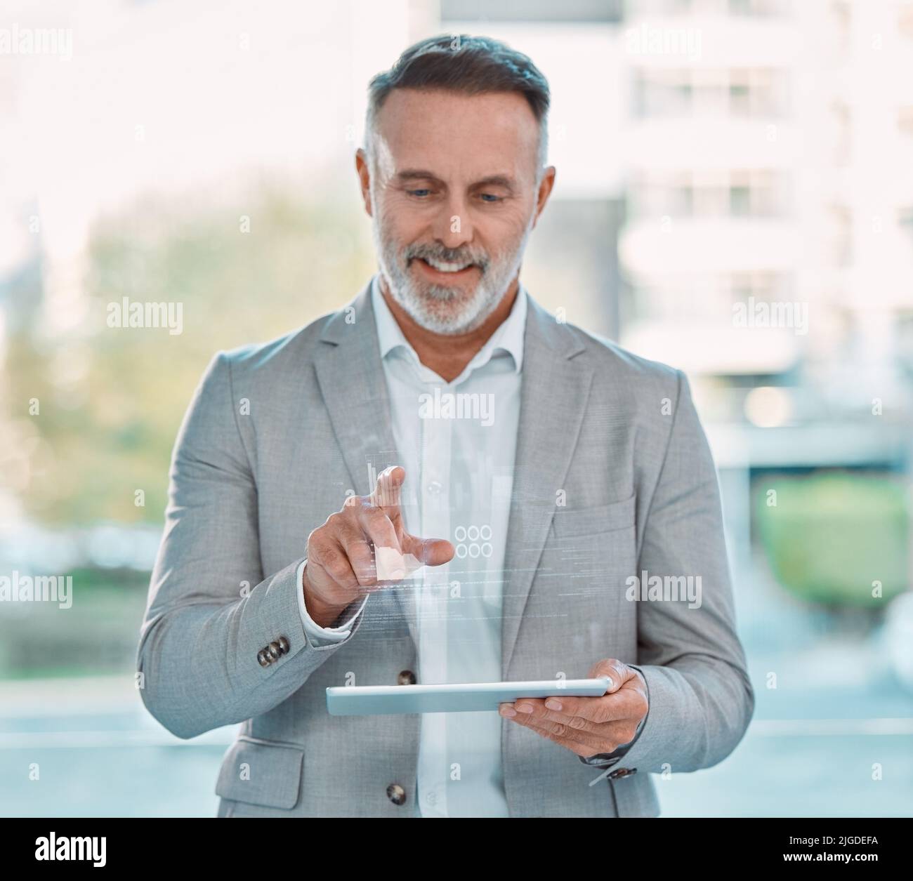 Do not allow people to dim your shine. an mature businessman sitting ...