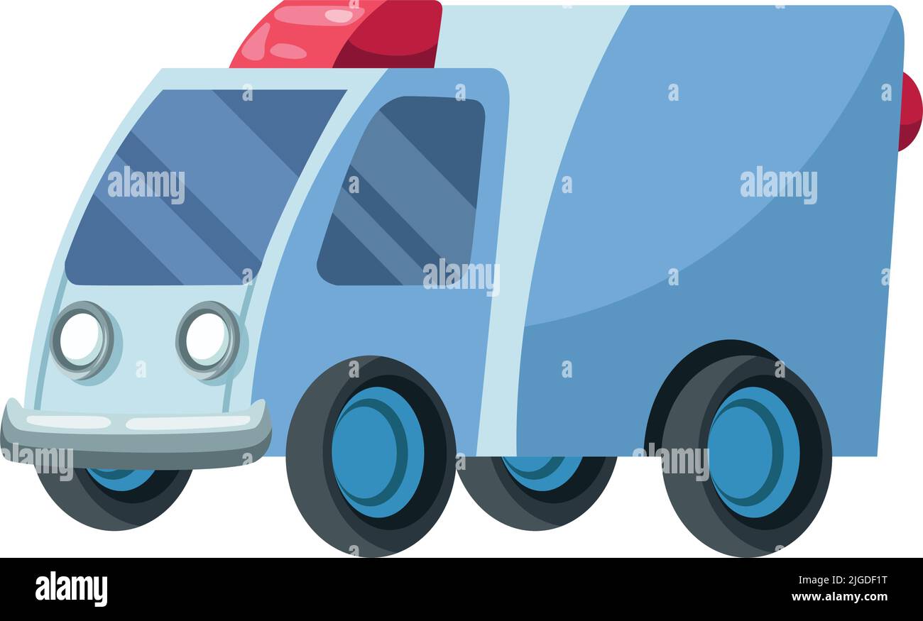 Toy ambulance car Stock Vector Images - Alamy