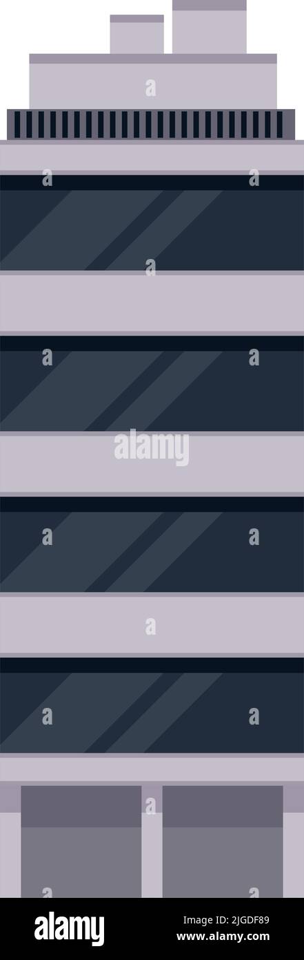 building gray color facade Stock Vector Image & Art - Alamy