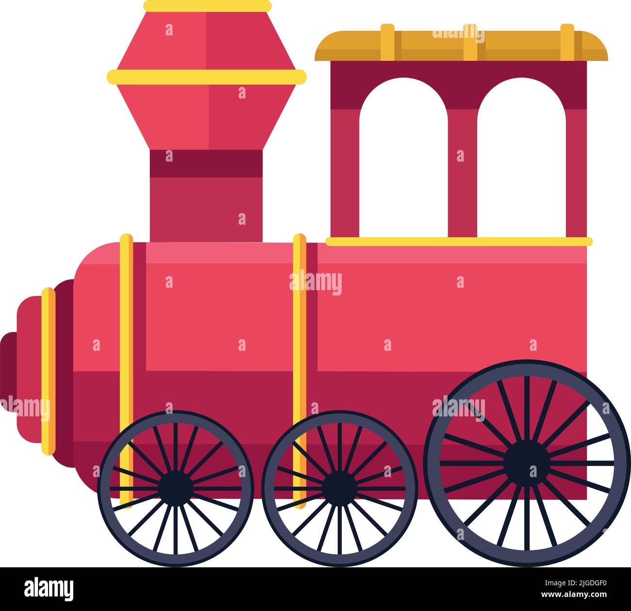 red train kids toy Stock Vector Image & Art - Alamy