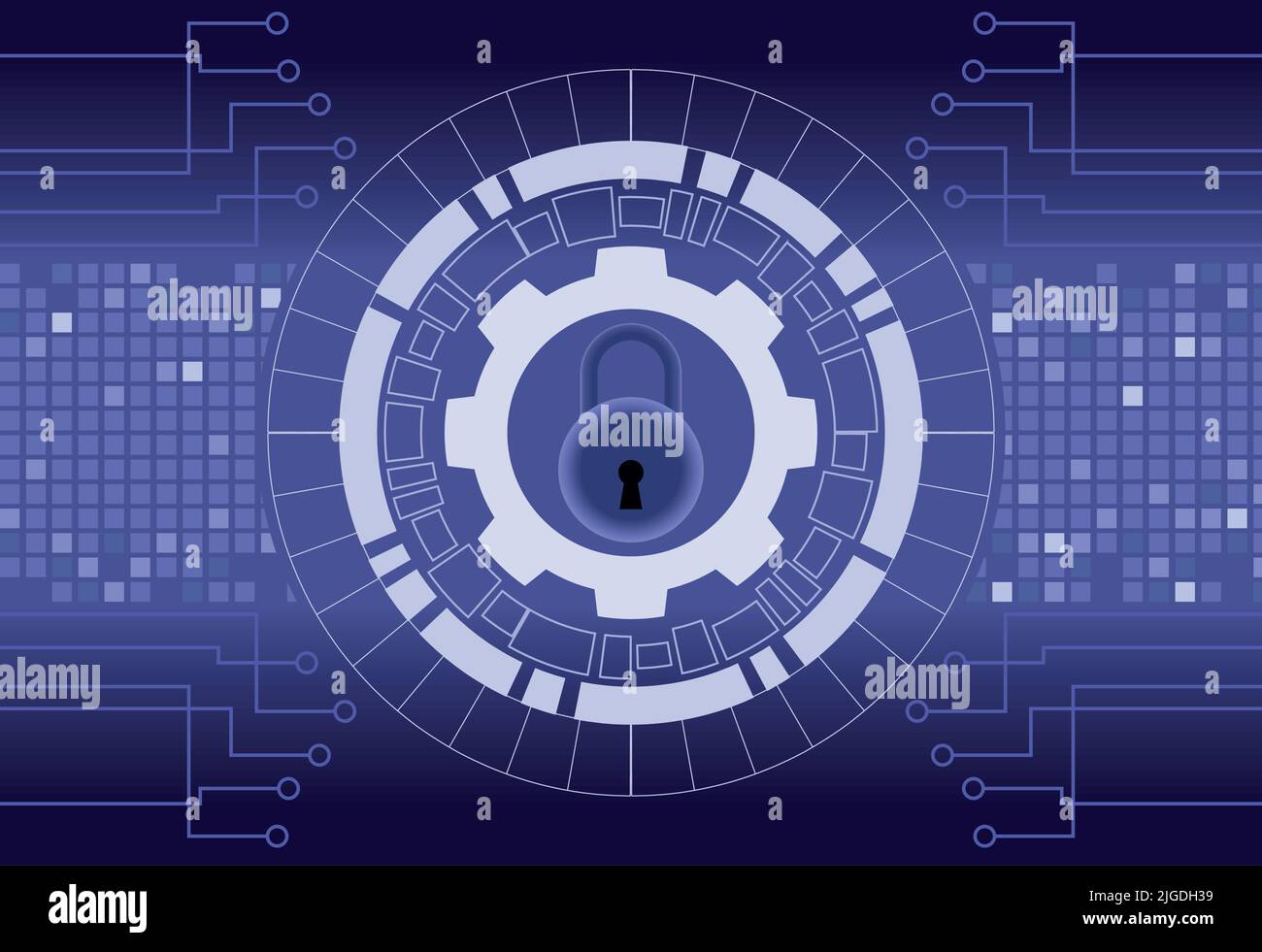 gear in cyber security Stock Vector Image & Art - Alamy
