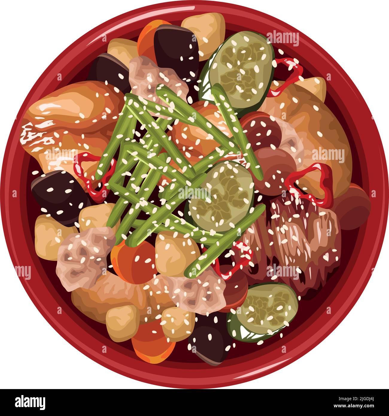 okonomiyaki japanese food icon Stock Vector Image & Art - Alamy