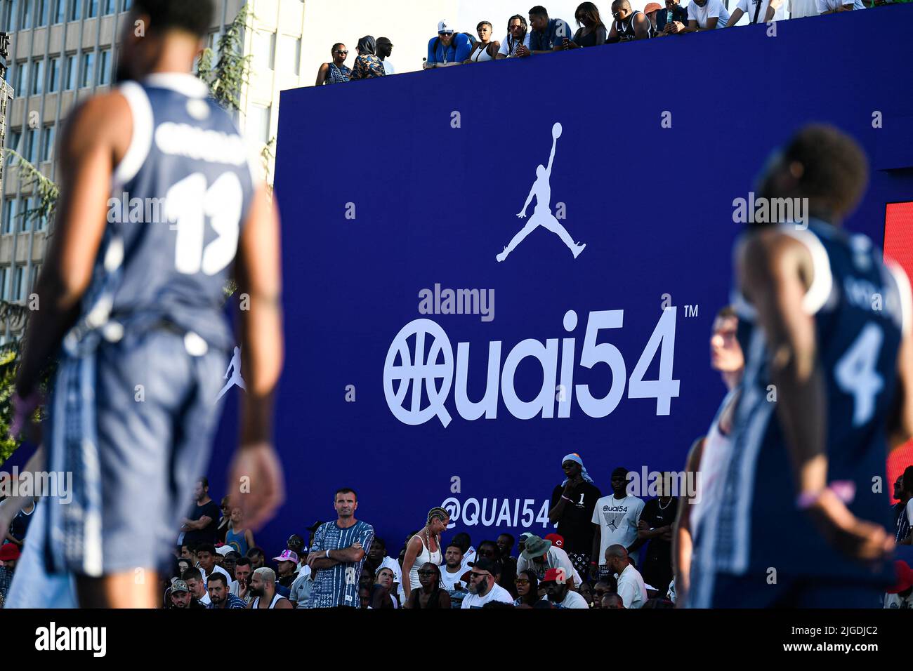 Illustration, atmosphere during the Quai 54 basketball tournament (The ...