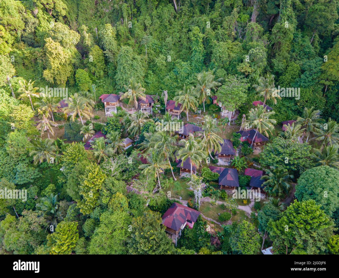 Railay beach Krabi Thailand, tropical beach of with backpacker bamboo ...