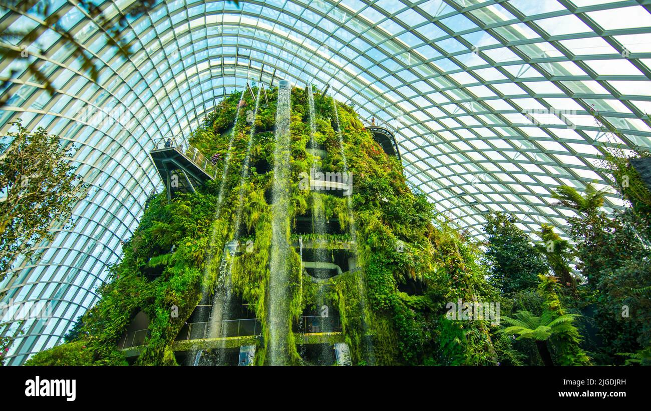Futuristic indoor garden hi-res stock photography and images - Alamy