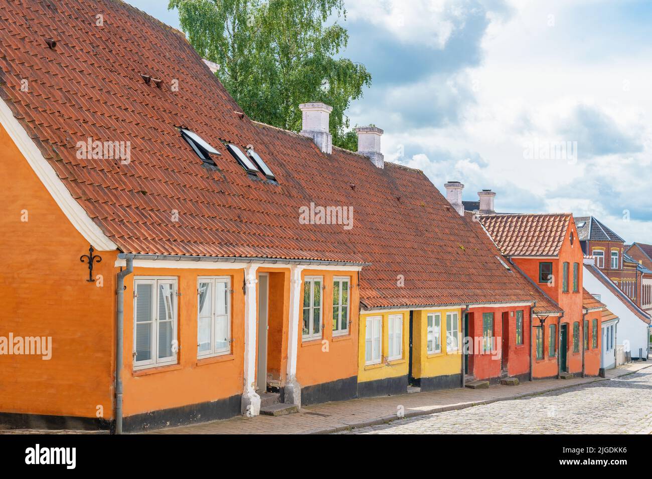 Danish style houses hi-res stock photography and images - Alamy