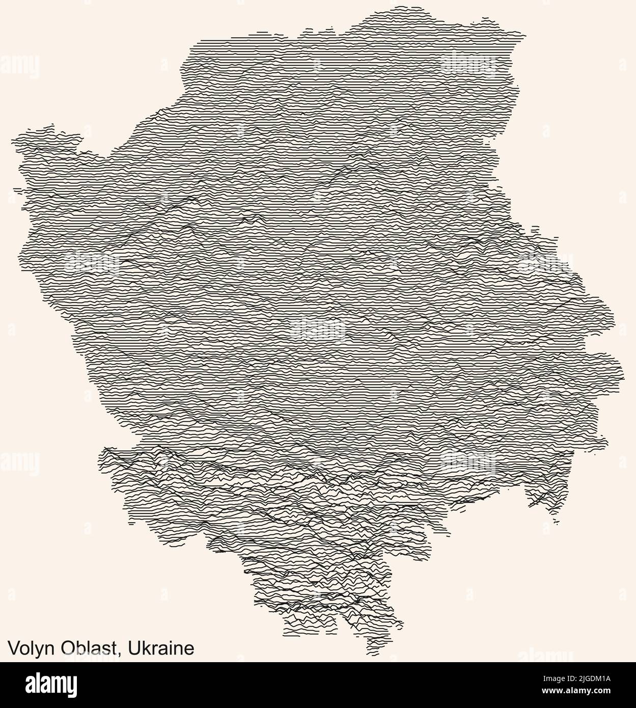 Volyn map vector hi-res stock photography and images - Alamy