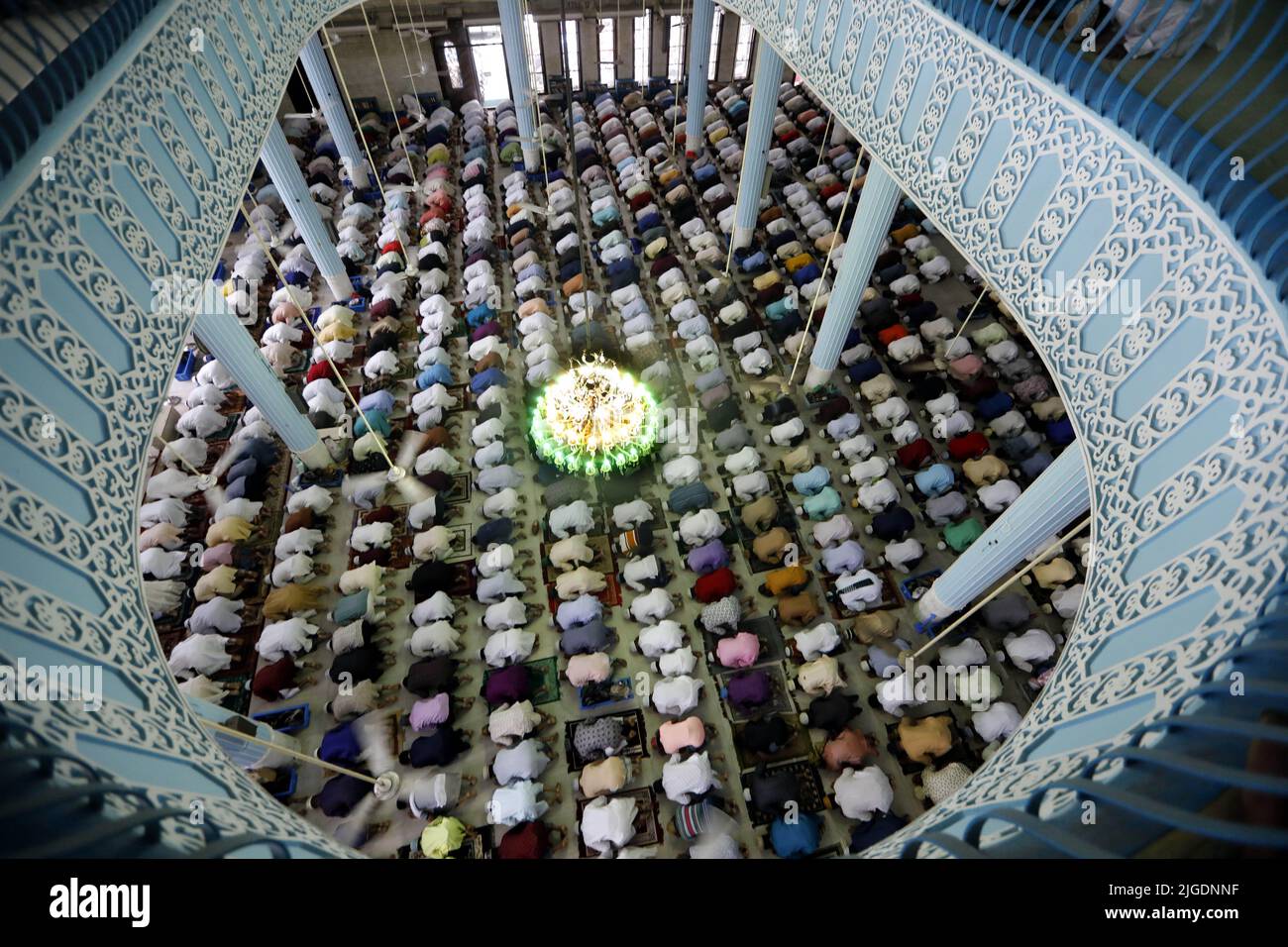 Muslim devotees offer a special morning prayer to start the Eid-ul-Azha ...