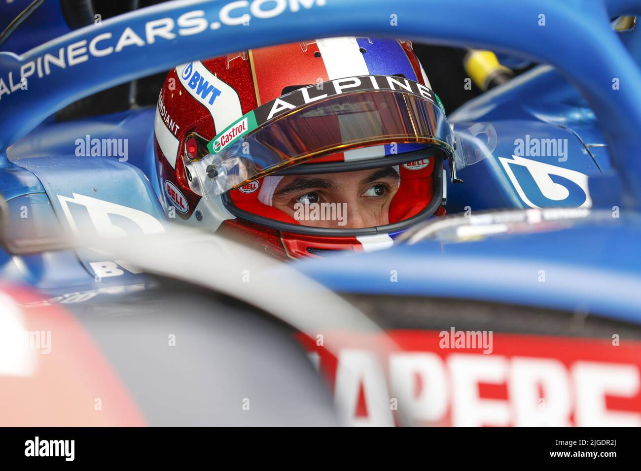 OCON Esteban (fra), Alpine F1 Team A522, portrait during the Formula 1 Rolex Grosser Preis Von ...