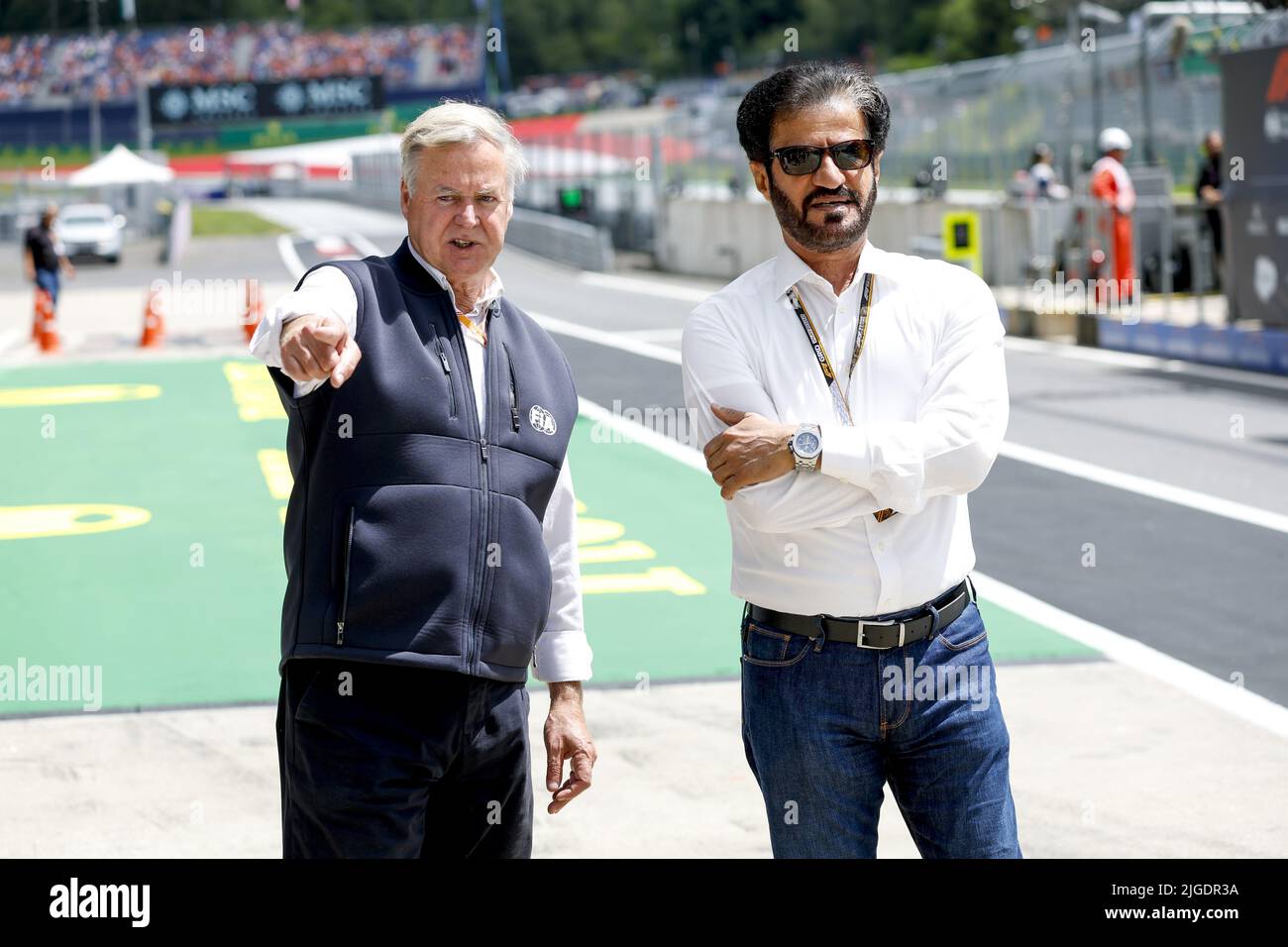 BEN SULAYEM Mohammed (uae), President of the FIA, portrait during the Formula 1 Rolex Grosser ...