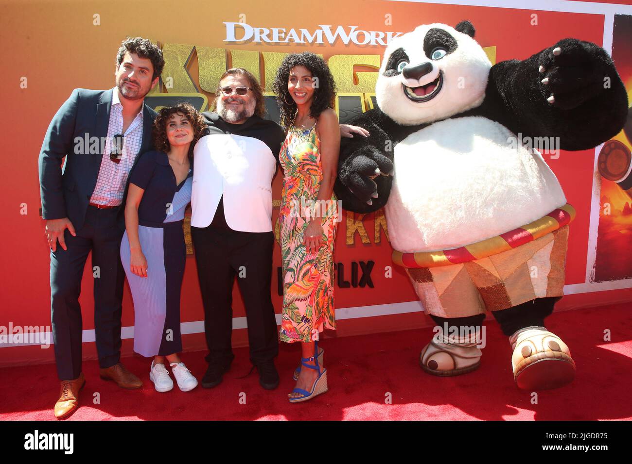 Los Angeles, California, USA. 9th July, 2022. Ed Weeks, Della Saba ...