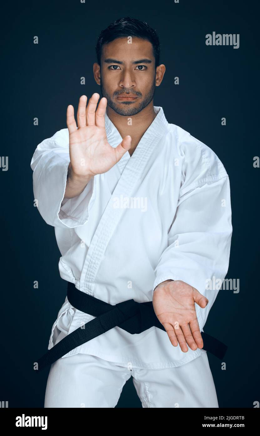 Strength comes from within. Cropped portrait of a handsome young male ...