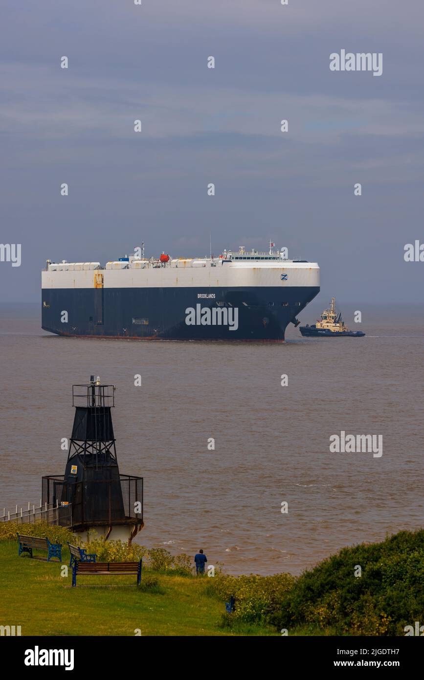 RoRo heading into port Stock Photo - Alamy