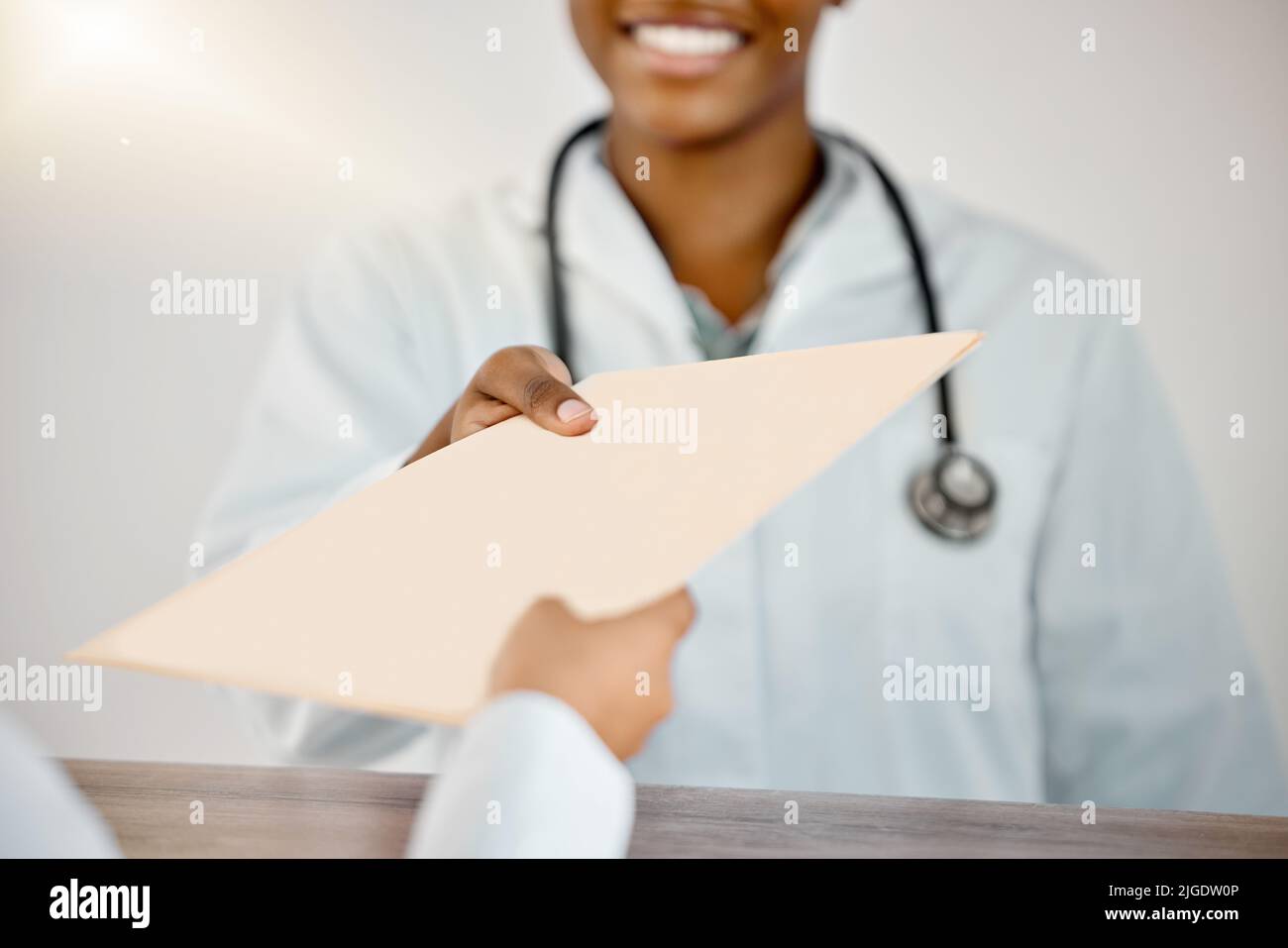 Heres the documentation. a young doctor and patient going through ...