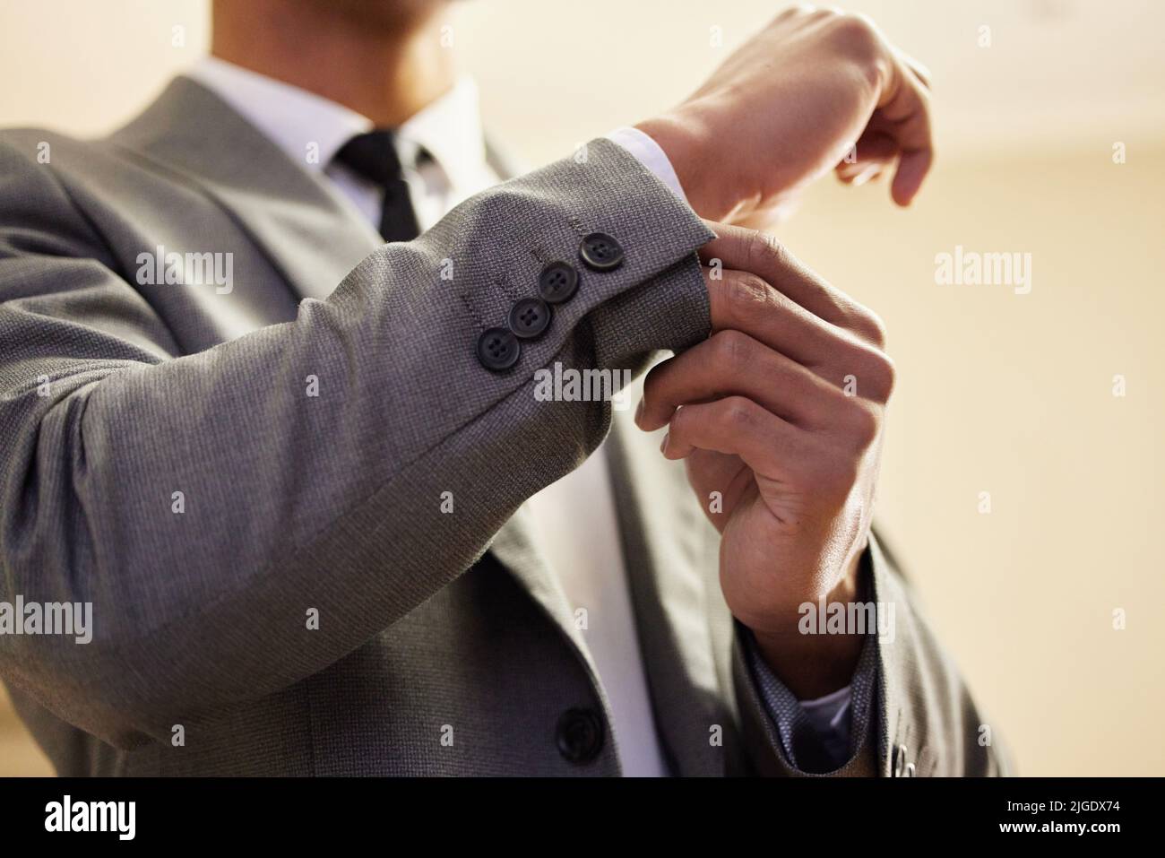 Its important to make a good first impression. Low angle shot of an ...