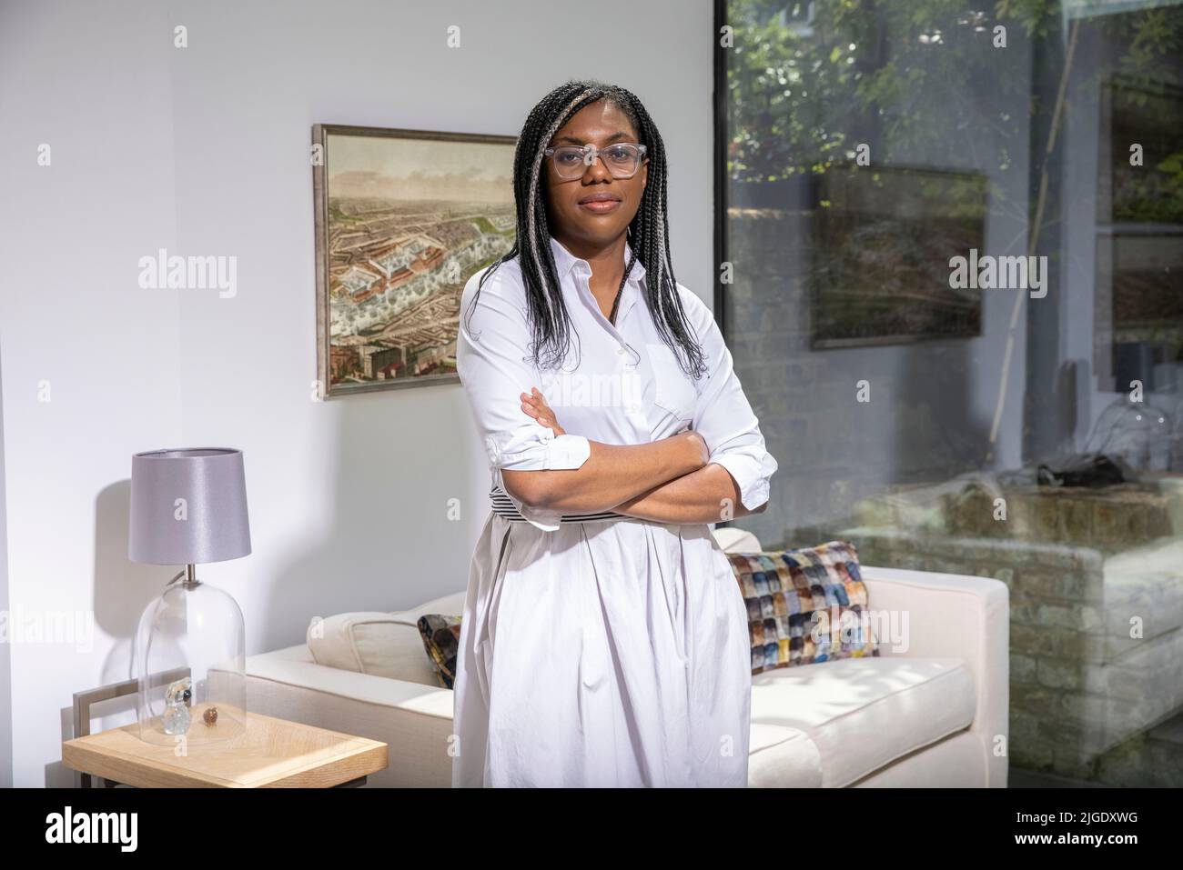 Kemi Badenoch, Conservative MP for Saffron Waldon Stock Photo - Alamy