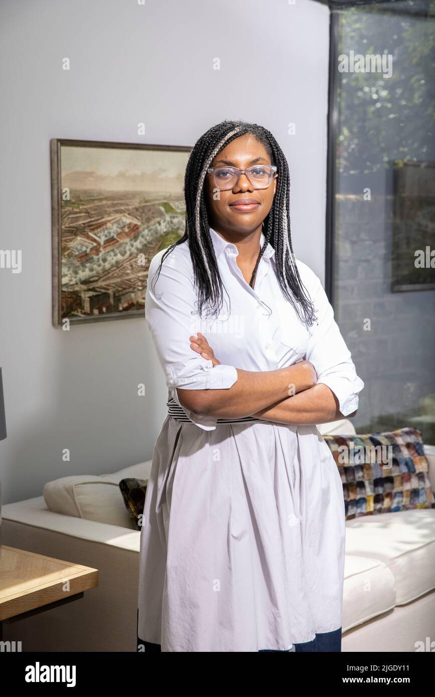 Kemi Badenoch, Conservative MP for Saffron Waldon Stock Photo - Alamy