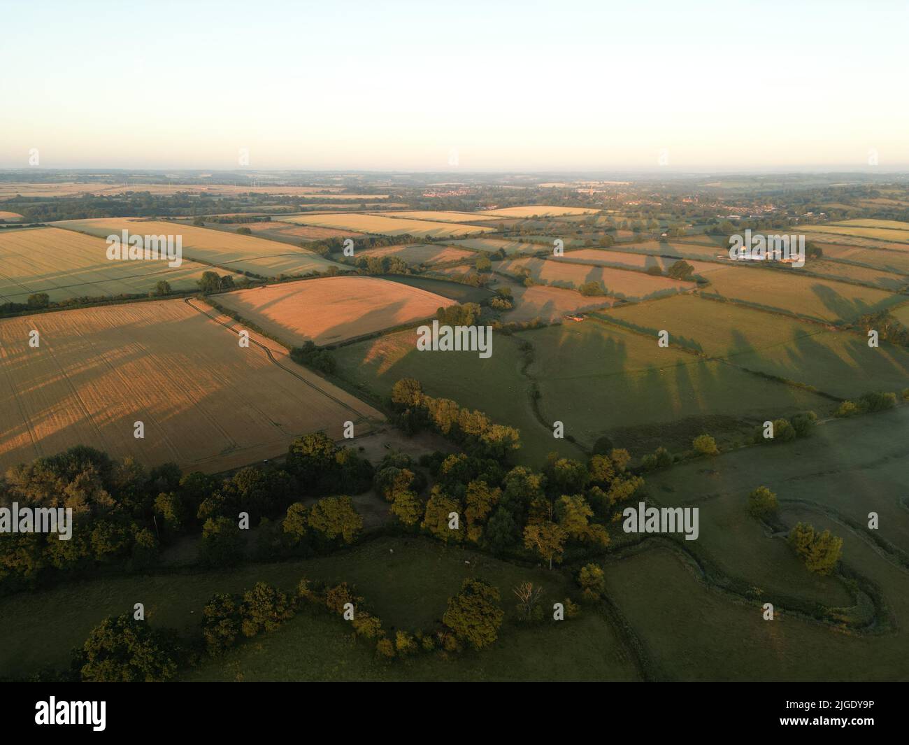 Aerial Photo. Bodicote. Oxfordshire. England Stock Photo - Alamy
