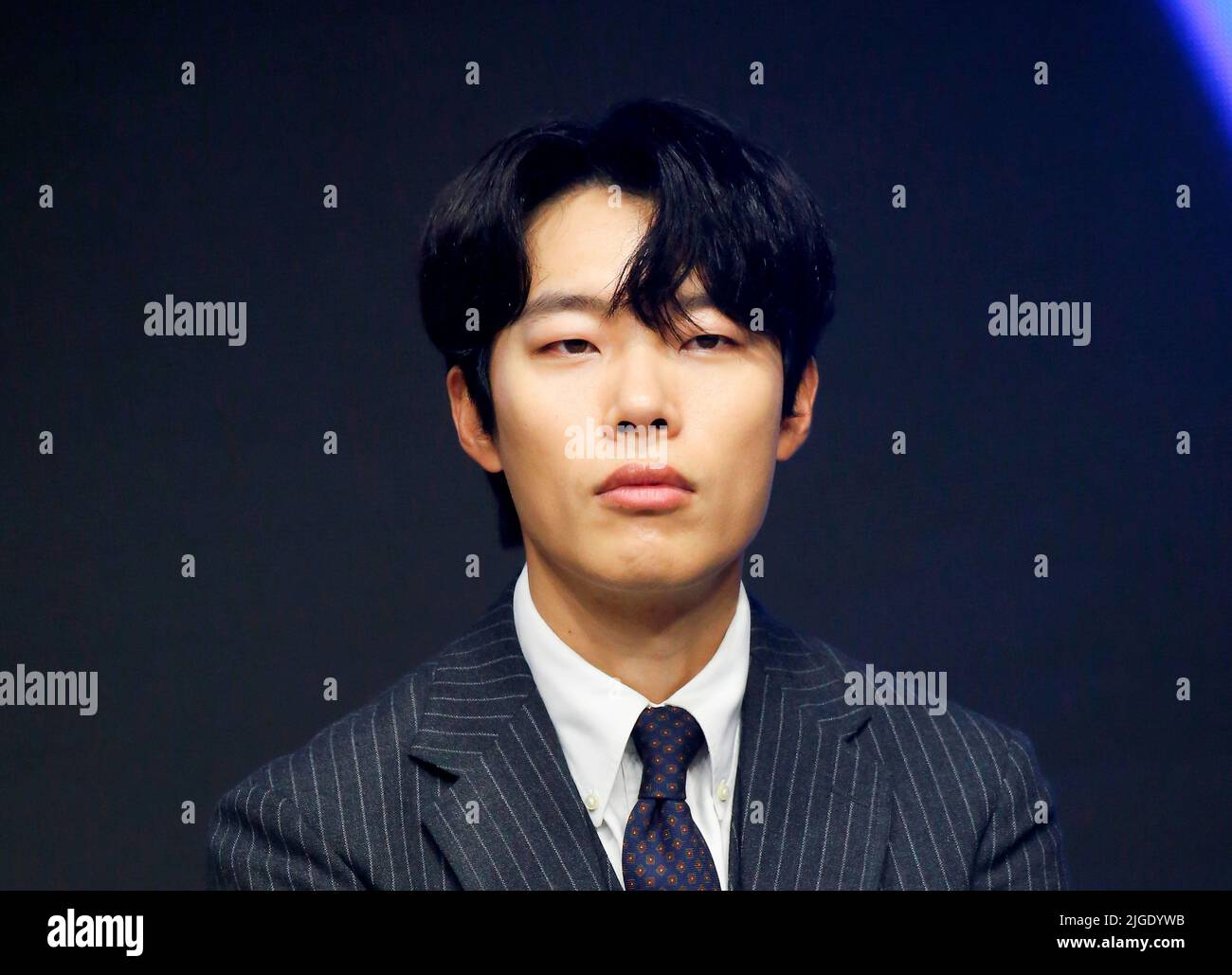 Ryu Jun-Yeol, June 23, 2022 : South Korean actor Ryu Jun-Yeol attends a production press ...