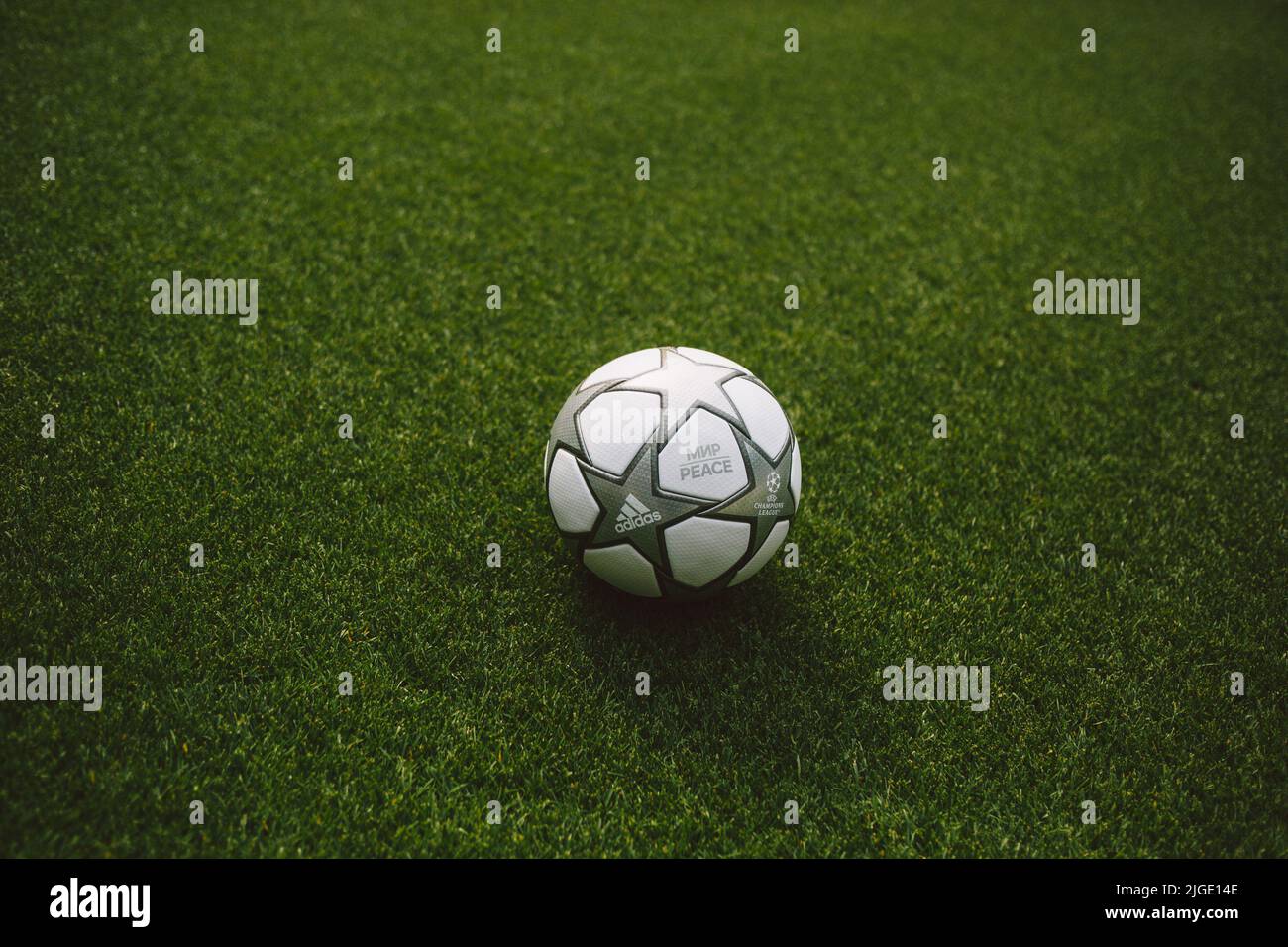 official match ball by Adidas for the final of the UEFA Champions ...