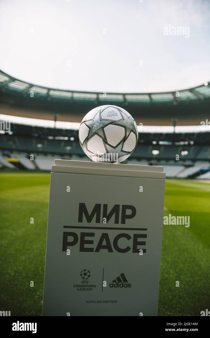 official match ball by Adidas for the final of the UEFA Champions ...