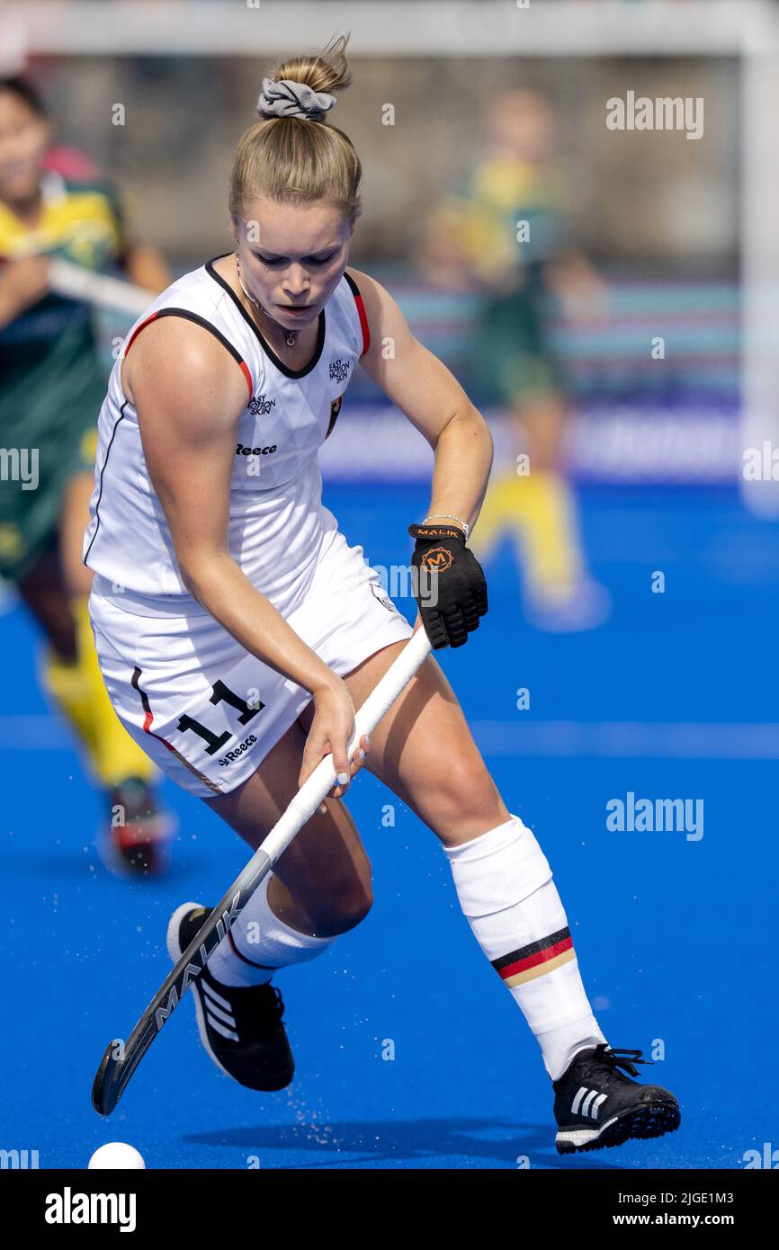 AMSTERDAM - Lena Micheel (GER) during the match between Germany and ...