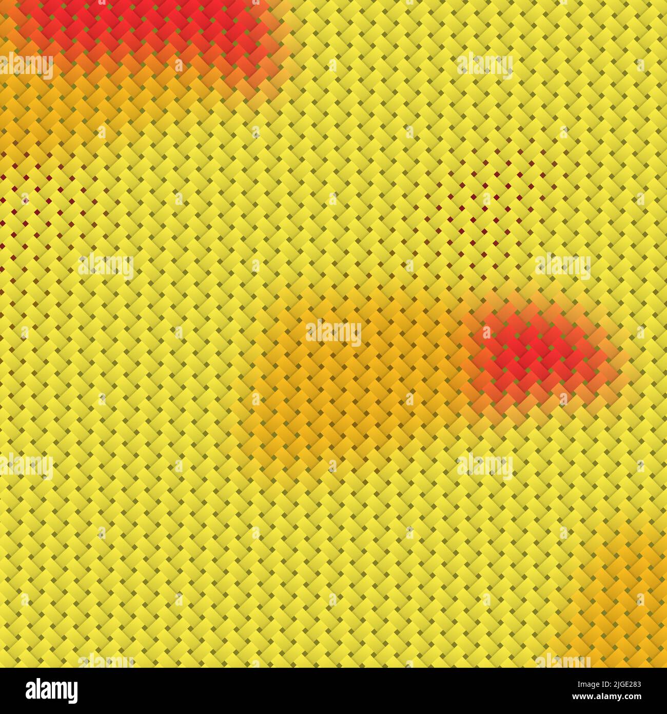 Interlaced fiber checkered surface elements wicker Plastic weave ...