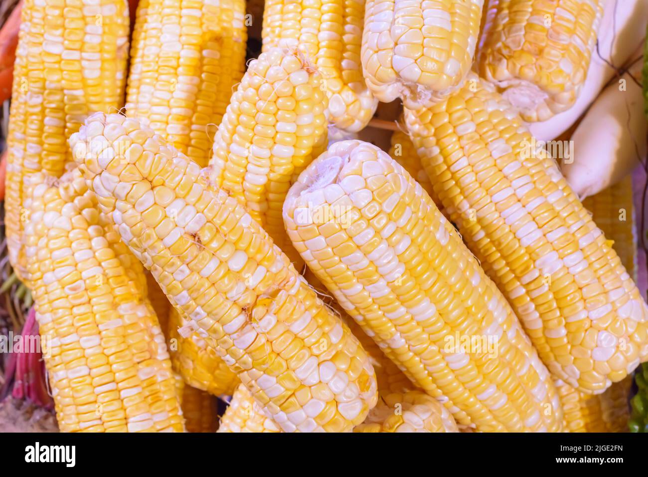Stacks of dry corn hi-res stock photography and images - Alamy