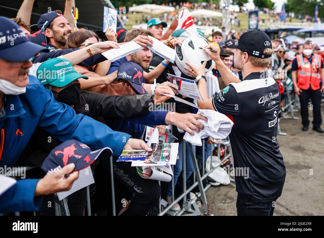 Spielberg, Austria. 9th July, 2022. #77 Valtteri Bottas (FIN, Alfa ...