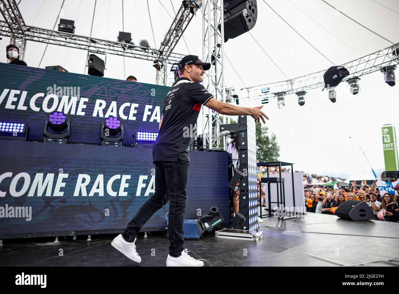Spielberg, Austria. 9th July, 2022. #77 Valtteri Bottas (FIN, Alfa ...